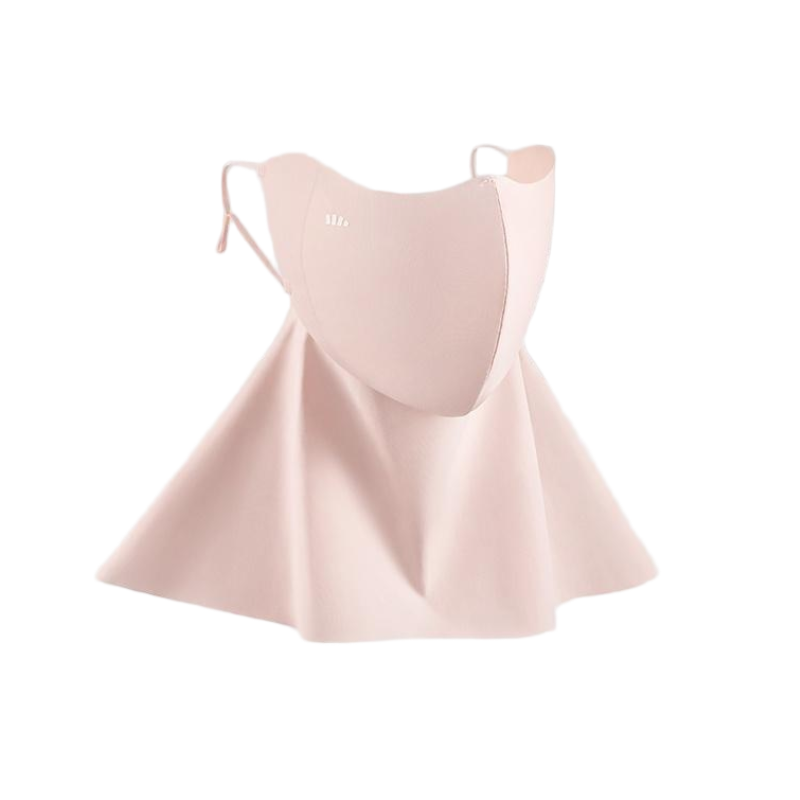 Beneunder Cooling Neck Protection Sunscreen Mask AL219 Dusty Pink ...