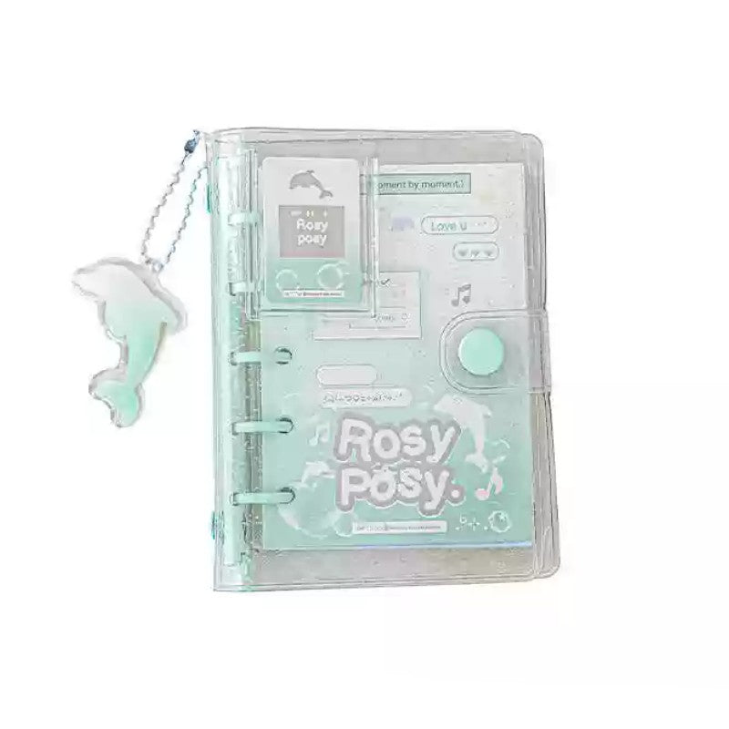 Rosy Posy Dialog Box M5 Notebook Mint – Fancylife